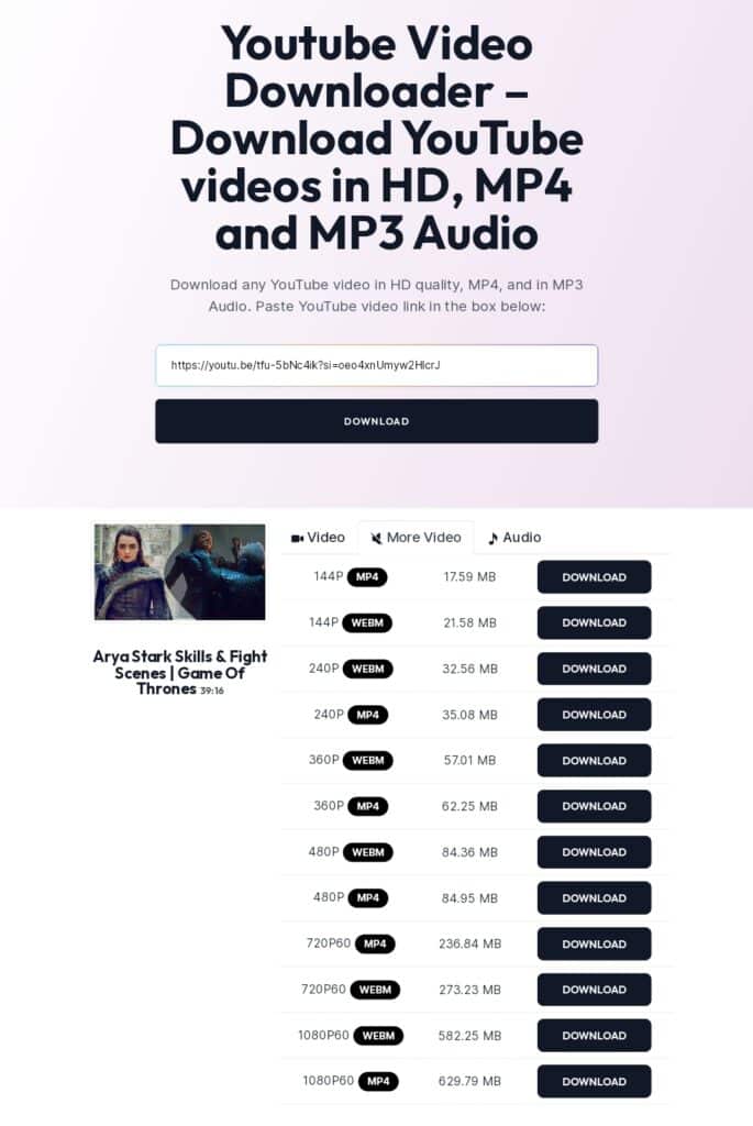 The Best Web Tools to Download YouTube Videos in HD Quality: A ...